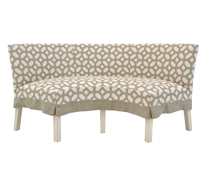 Half Circle Dining Bench – Shop-Quatrine
